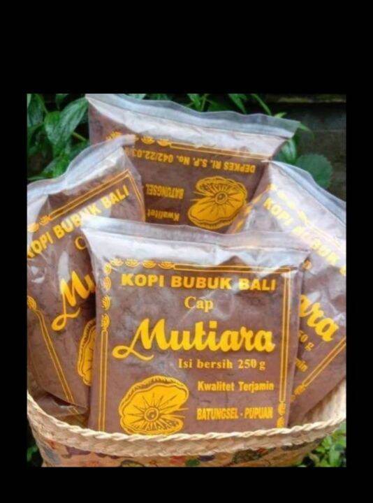 500grm !! Kopi Bali Pupuan Cap Mutiara Kopi Bubuk Khas Bali Utara Oleh ...