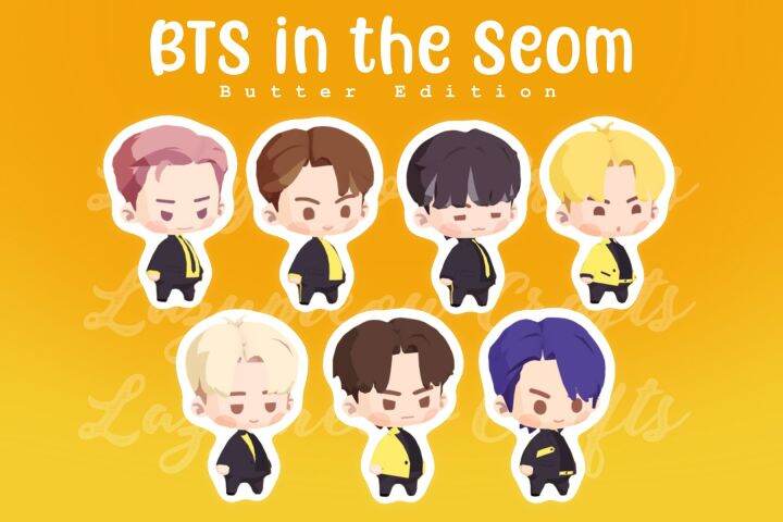 BTS in the Seom Sticker Pack | Butter V2 Edition | Lazada PH
