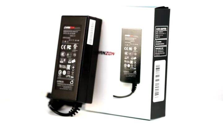 อะแดปเตอร์ 12v 5a Ac Dc Adapter แถมสายไฟ Ac ปลั๊กบ้าน ในชุด Ac 220v To