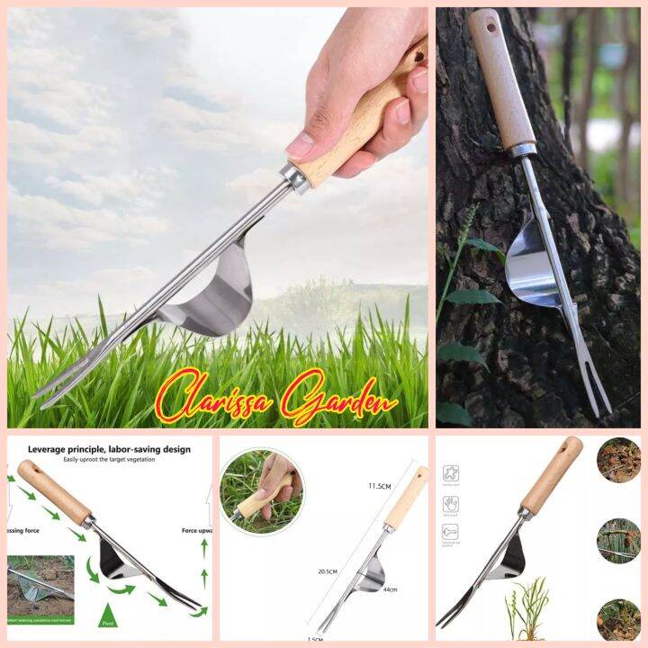 ALAT PENCABUT RUMPUT LIAR STAINLESS 31 CM/PENCABUT AKAR RUMPUT | Lazada ...