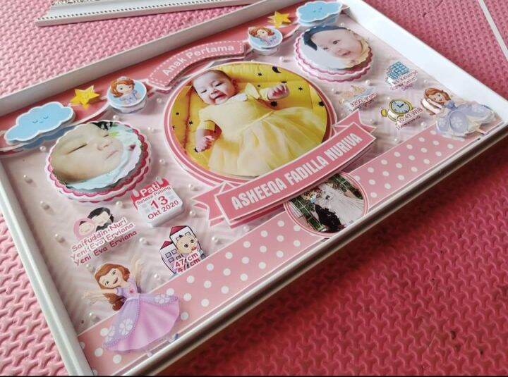 Biodata Baby 3D 15R | Biodata Lucu | Baby Born Frame | Biodata Anak ...