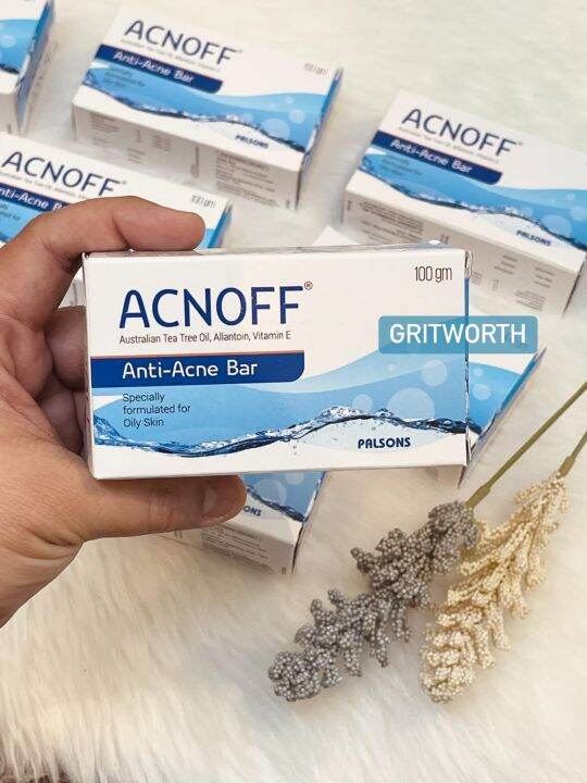 ACNOFF Anti Acne Bar Acne Prone Oily Skin Backne | Lazada PH