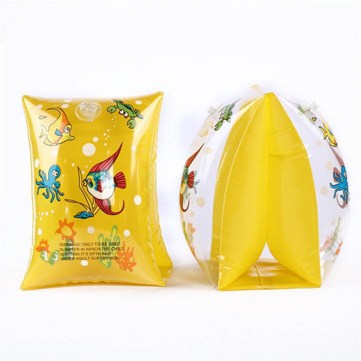 1pair New Cute cartoon kids swimming arm floater for kids salbabida ...