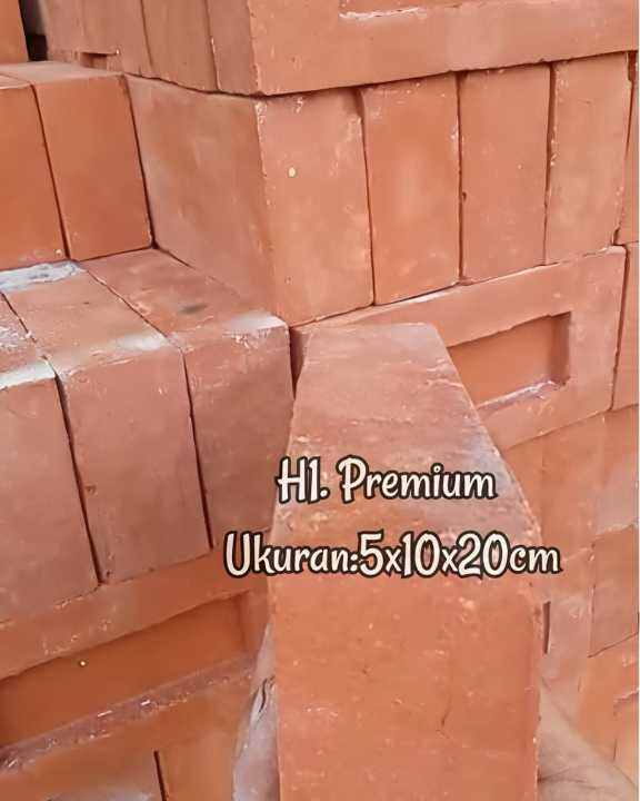 Bata merah press premium super UK 10x20 x5 | Lazada Indonesia