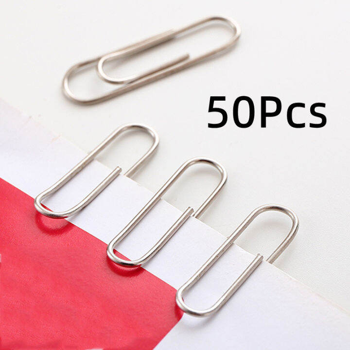 【Free Shipping】Office Supplies Metal Paperclip Pin Information Folder ...