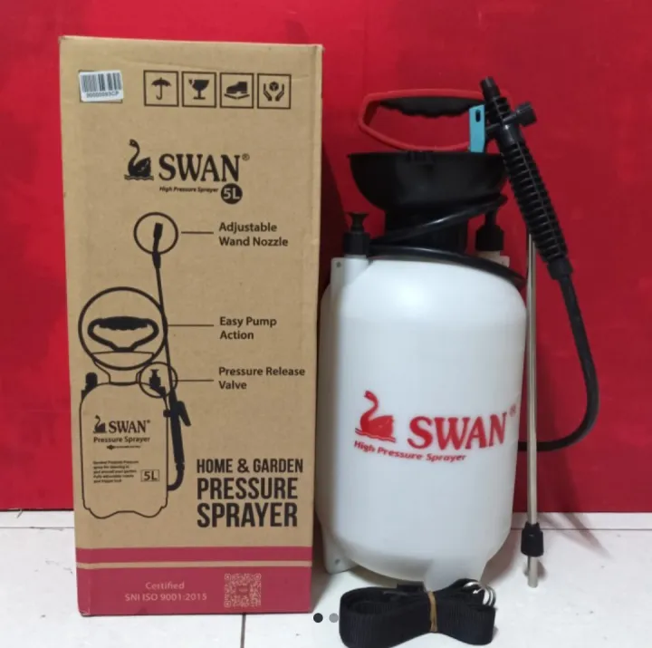 tangki semprot manual swan 5 liter hand sprayer | Lazada Indonesia