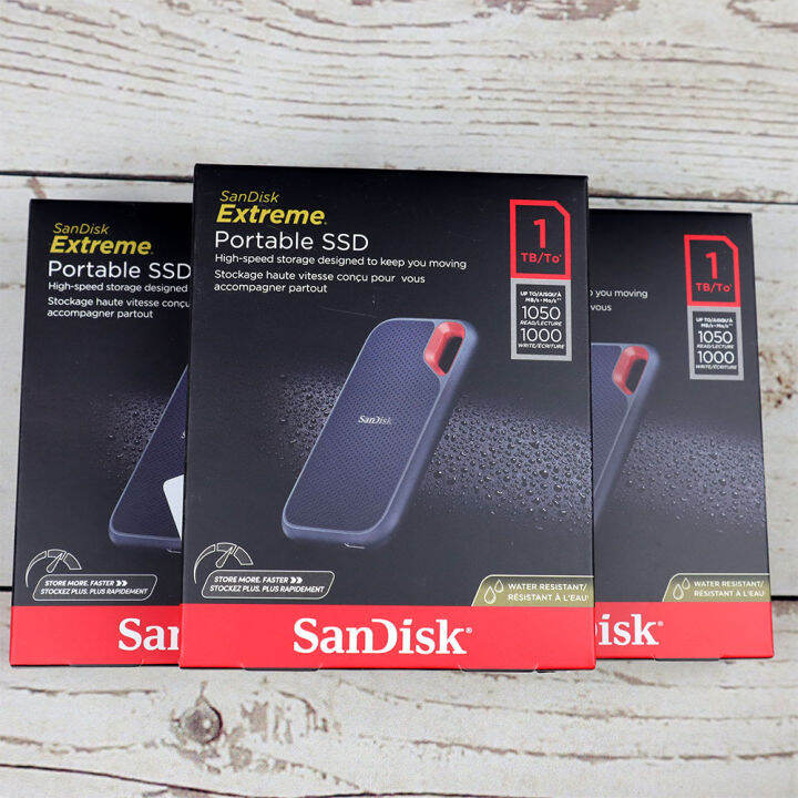 sandisk extreme portable SSD V2 USB Tipe C 3.2 ITB - SDSSDE61 | Lazada ...