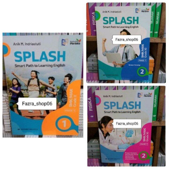 ORI Buku SPLASH Learning English Rumpun Teknologi, Kesehatan smk mak ...