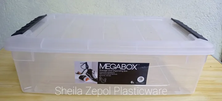 Megabox 6 Liters shoebox (MG-840) | Lazada PH