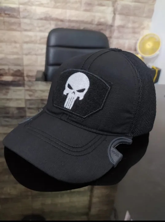 Topi tactical puniser new desain motif coak topi langka topi model ...