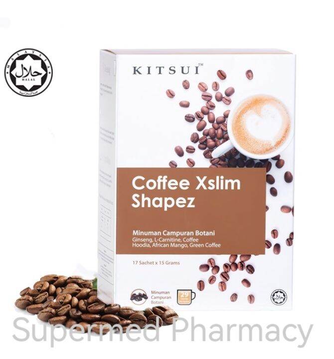 Kitsui Coffee X'Slim Shapez 17 Sachet x 15gm | Lazada