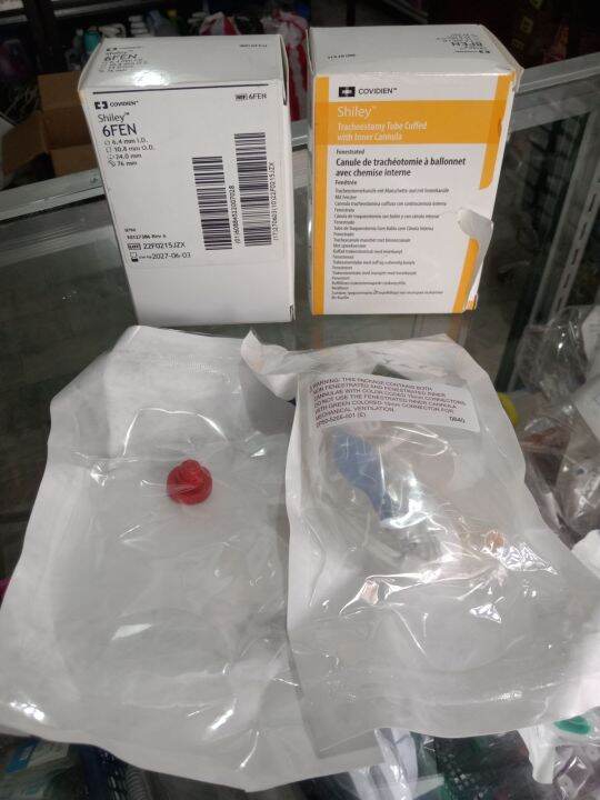 6 FEN SHILEY TRACHEOSTOMY TUBE CUFFED WITH INNER CANNULA | Lazada PH
