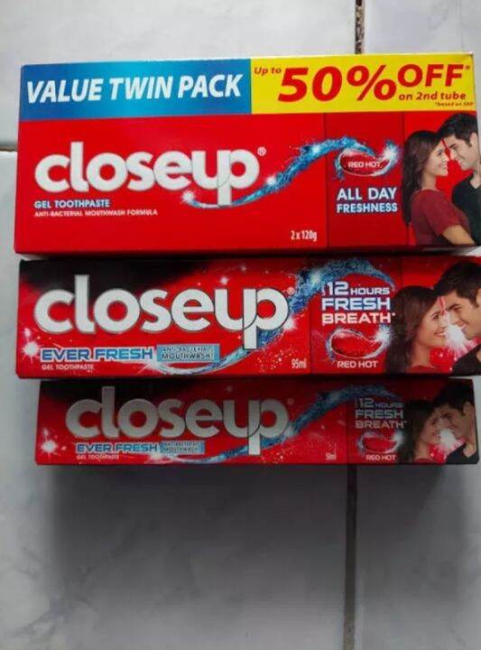 close-up toothpaste twin pack 175g | Lazada PH