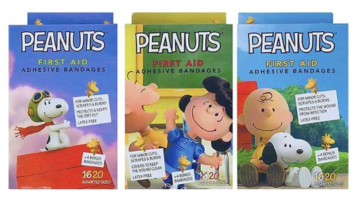 Peanuts Kid's First Aid Bandages | Lazada PH