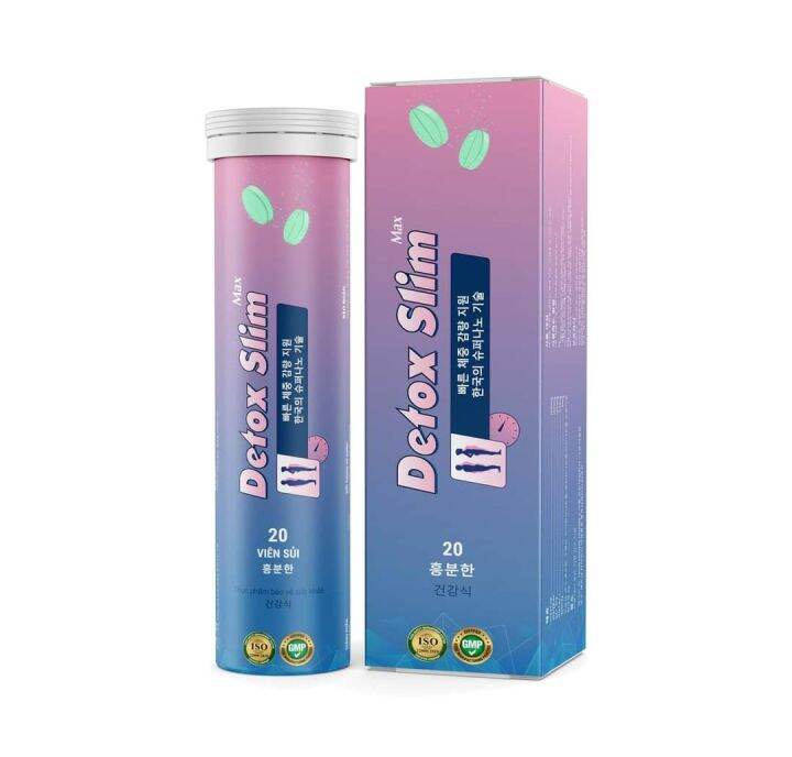 Detox Slim Effervescent Tablets Original Weight Loss | Lazada PH