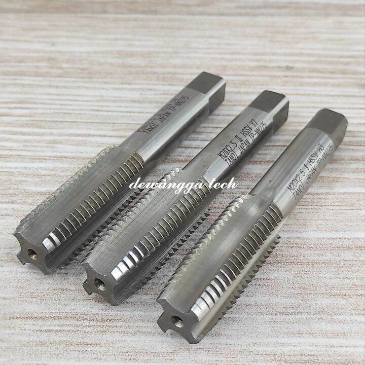 Hand tap set m20x2.5 tanoi japan manual taping m20 x 2.5 taps tangan | Lazada Indonesia