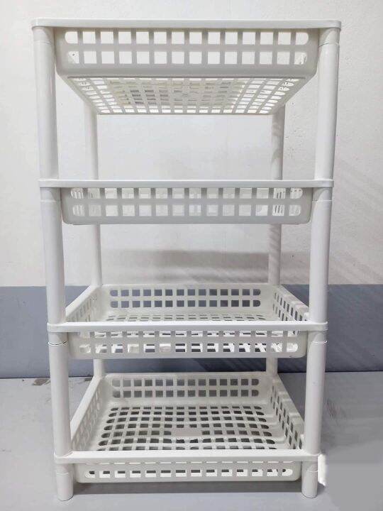 4 layers utility white mini screen rack | Lazada PH