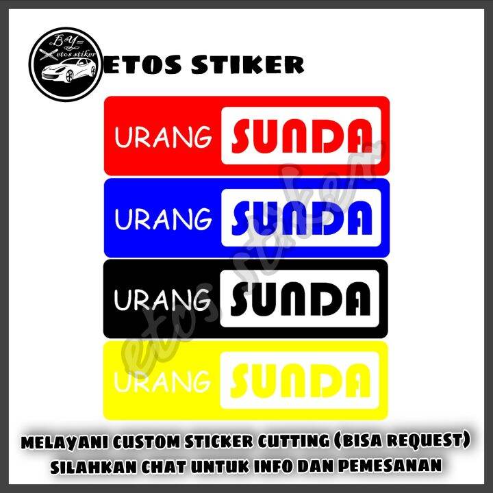 Stiker URANG SUNDA cutting sticker sunda bisa custom tulisan | Lazada ... Stiker URANG SUNDA cutting sticker sunda bisa custom tulisan | Lazada ...