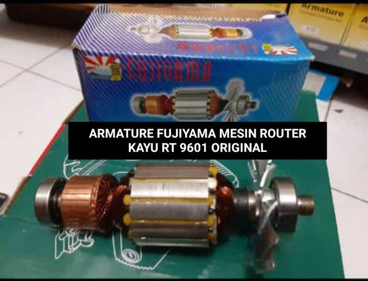FUJIYAMA RT9601 Armature angker gulungan mesin Router kayu fujiyama ...