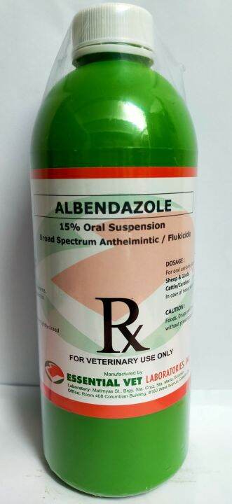 ALBENDAZOLE 15% ORAL SUSPENSION 1 LITER | Lazada PH
