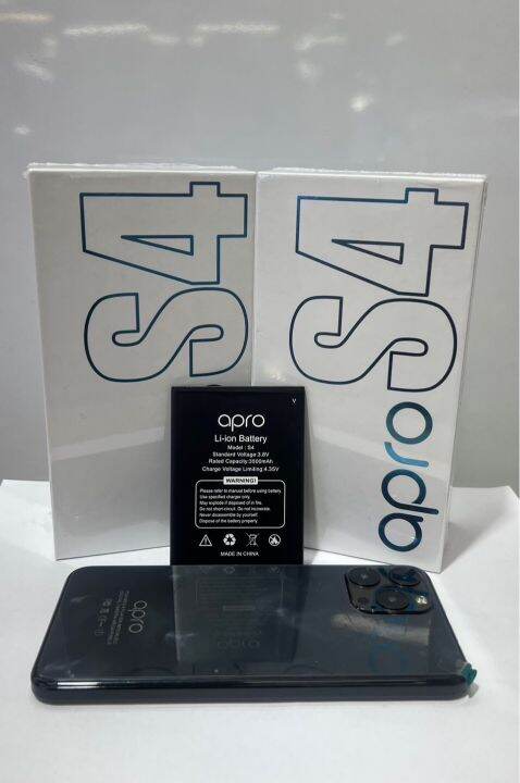แบตเตอร์รี่มือถือ Battery aproรุ่น S4v สินค้าใหม่ จากศูนย์ apro THAILAND | Lazada.co.th