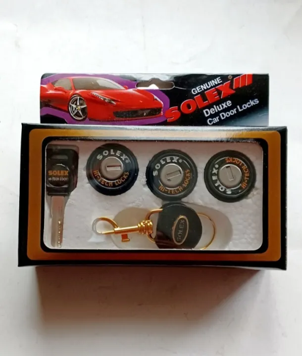SOLEX UNIVERSAL CAR DOOR LOCK FLAT KEY | Lazada PH
