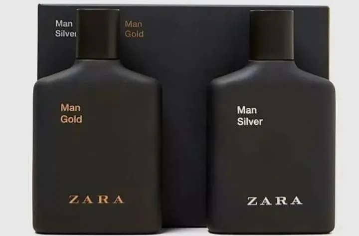 ZARA MAN SILVER & MAN GOLD EDT MEN 2 *100ml | Lazada