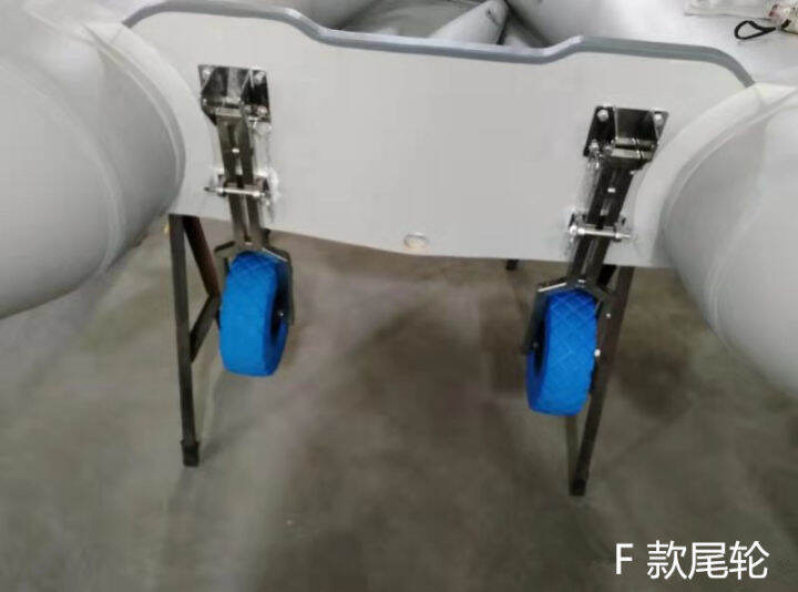 Rubber Raft Portable Trolley Inflatable Boat Small Trailer Inflatable ...