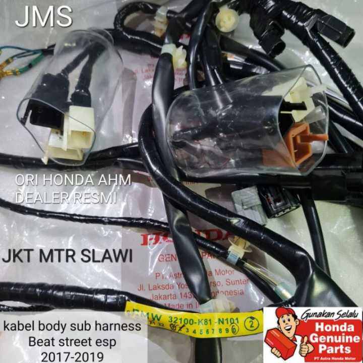 32100-K81-N10 Kabel body sub harness beat street ISS dan Non ISS esp ...