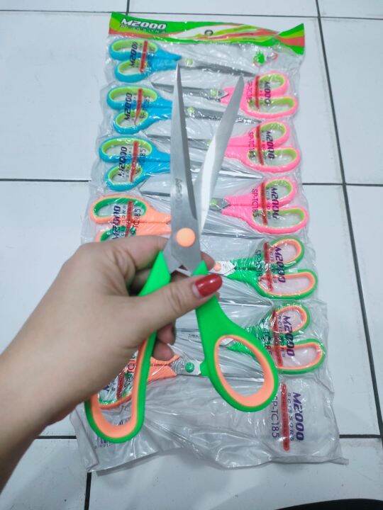 Gunting M2000 Warna Besar Stainless/Gunting Warna M2000 Besar TC185 ...