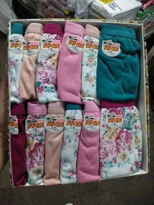 soen original quality 12pcs in 1box high quality underwear | Lazada PH