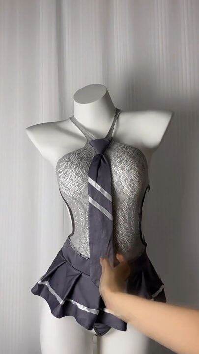 ชุดนอนลูกไม้เซ็กซี่ ยูนิฟอร์ม JKcos กระโปรงพลีทมินิ สไตล์มหาลัยญี่ปุ่นH9130 | Lazada.co.th