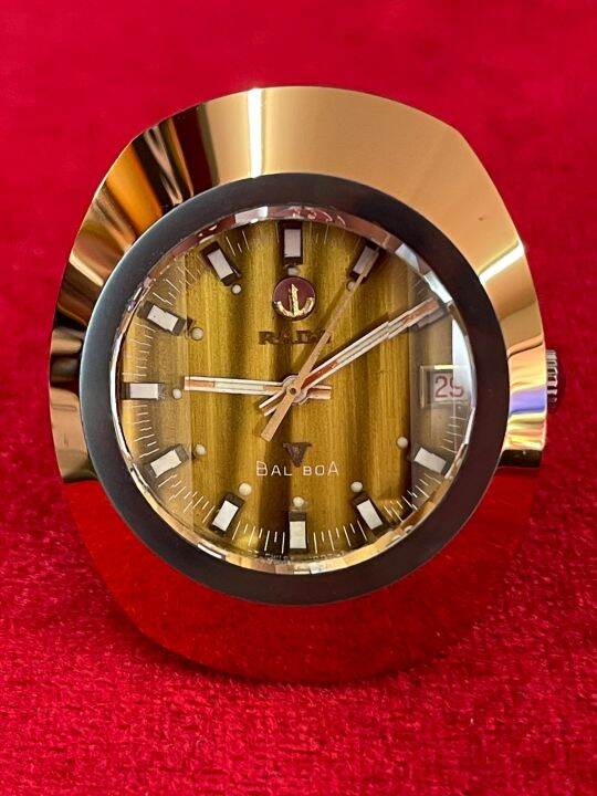 RADO BALBOA 25 jewels Automatic ตัวเรือนคาไบรท์ นาฬิกาผู้ชาย มือสองของ ...