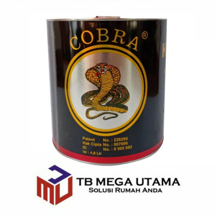 Thinner Cobra Hitam 5 Liter l Pengencer Cat | Lazada Indonesia