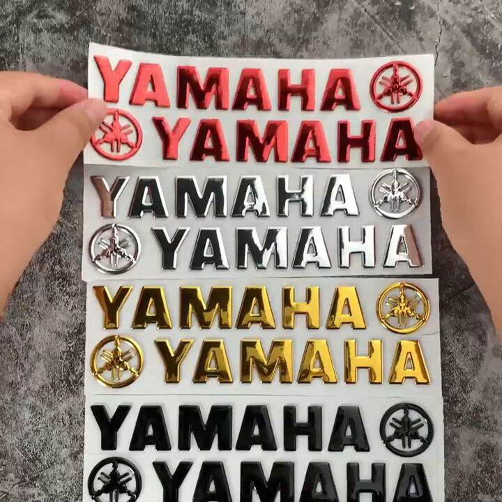 Stiker Emblem Timbul Yamaha Honda Logo Mobil Motor Badge 3D | Lazada ...