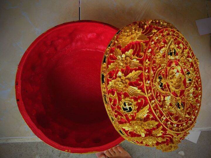 Sokasi bulat ukir Bali cantik ukuran 30cm | Lazada Indonesia