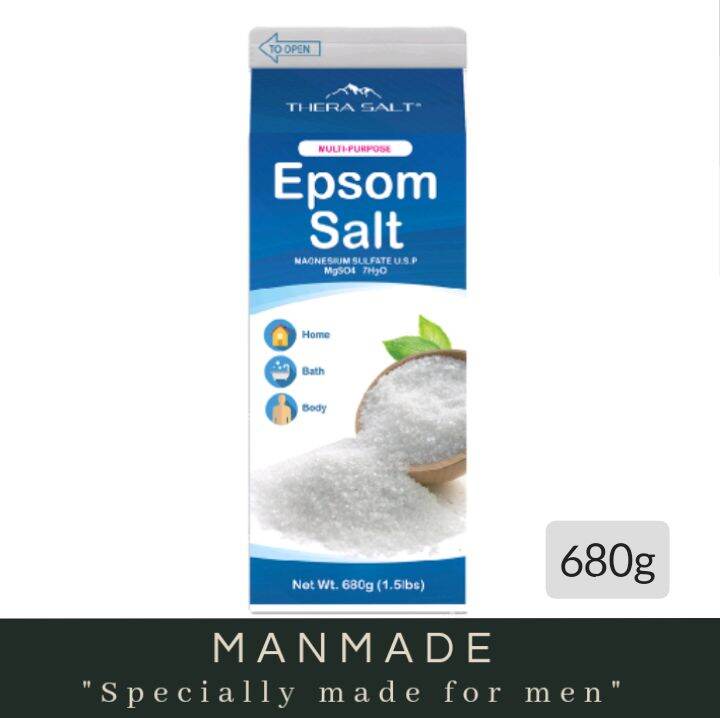 Epsom Salt (Magnesium Sulfate) 680g | Lazada PH