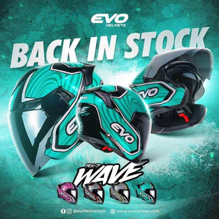 Evo Rx7 Wave Half Face Dual Visor Helmet Accessories Motorcycle For Men ...