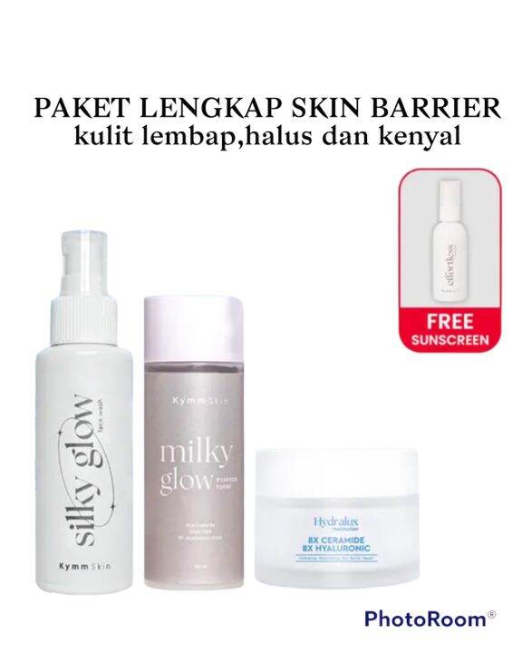 [kymm skin] PAKET LENGKAP SKIN BARRIER VIRAL buy3 get4 | Lazada Indonesia