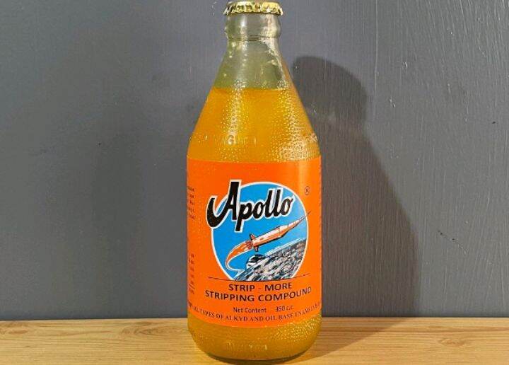 APOLLO PAINT STRIPPER / REMOVER STRIPPING COMPOUND 350CC 1 BOTTLE ...