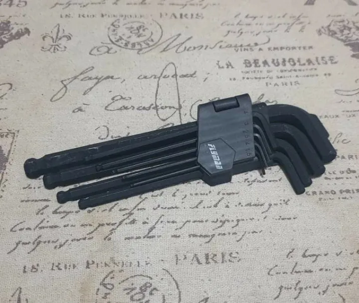 Flyman USA 9pcs BALLPOINT Hex Allen Key Metric Wrench set 1.5-10mm ...