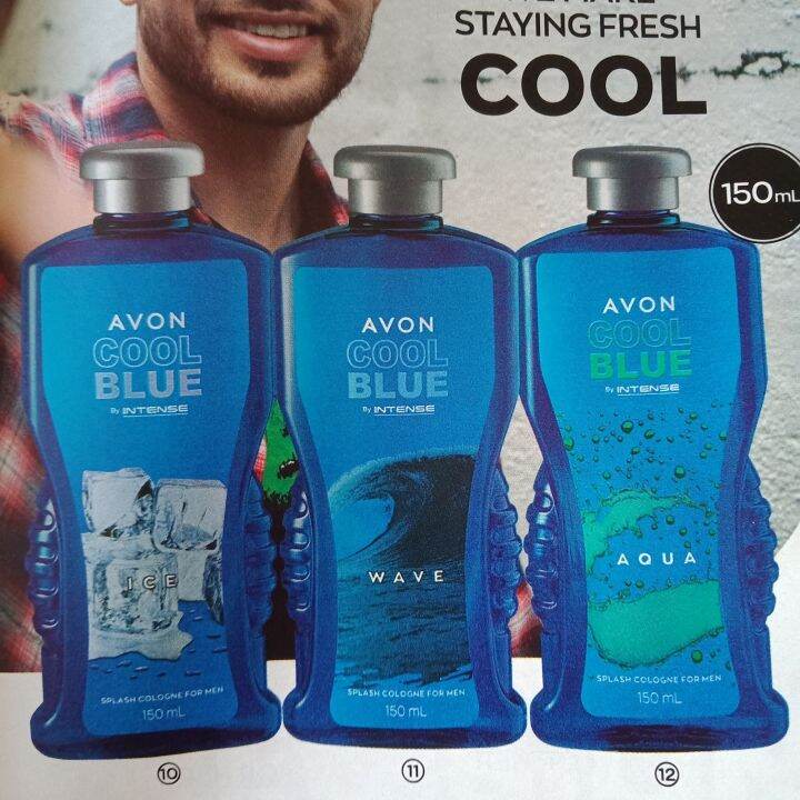 COOL BLUE cologne 150 ml (ICE, WAVE, AQUA) regular. prize 199 each ...