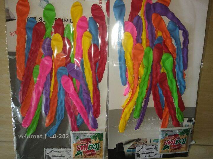 Balon panjang besar isi 24 pcs | Lazada Indonesia