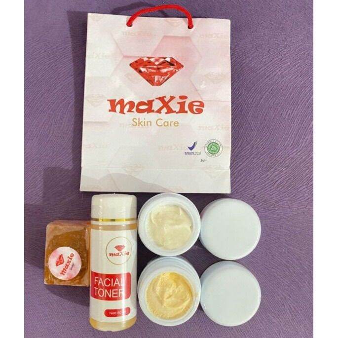 MAXIE GLOW SKINCARE KEMASAN TERBARU 2022 BPOM | Lazada Indonesia