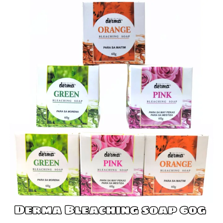 Derma Bleaching Soap for Maitim, Mestiza, Morena (60g/100g) per pc ...