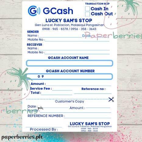 Gcash transaction Receipt | Lazada PH