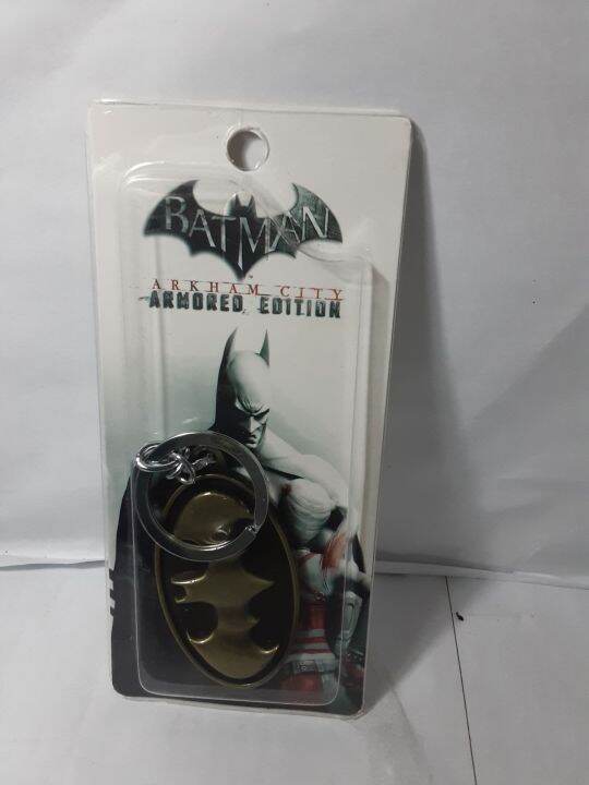 BATMAN LOGO BRONZE KEYCHAIN - ARKHAM CITY ARMORED EDITION | Lazada PH