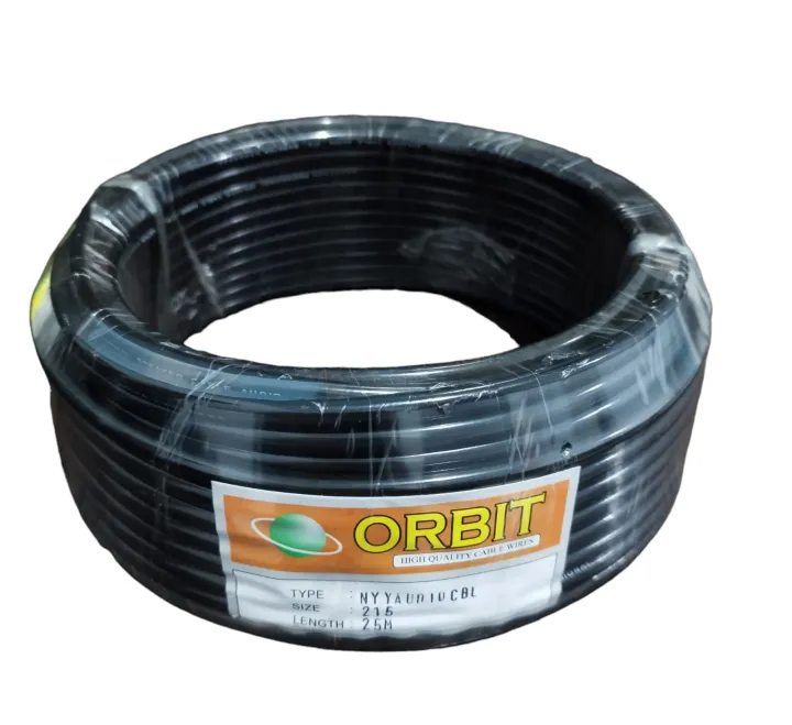 Kabel Listrik Audio Serabut HYO Orbit 2x1,5 (Panjang 25 meter) Hitam ...