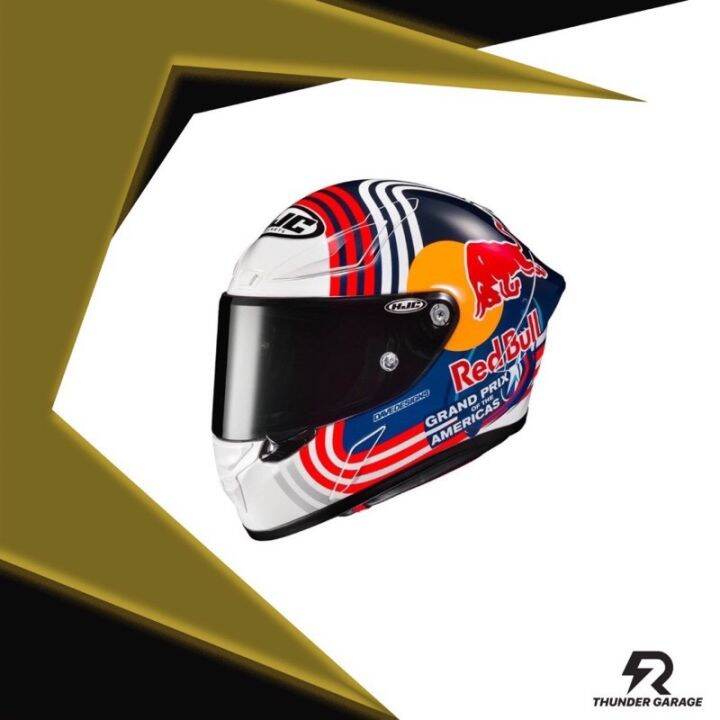 HJC RPHA 1 Red Bull Austin GP Full Face Helmet (Original 100%) | Lazada