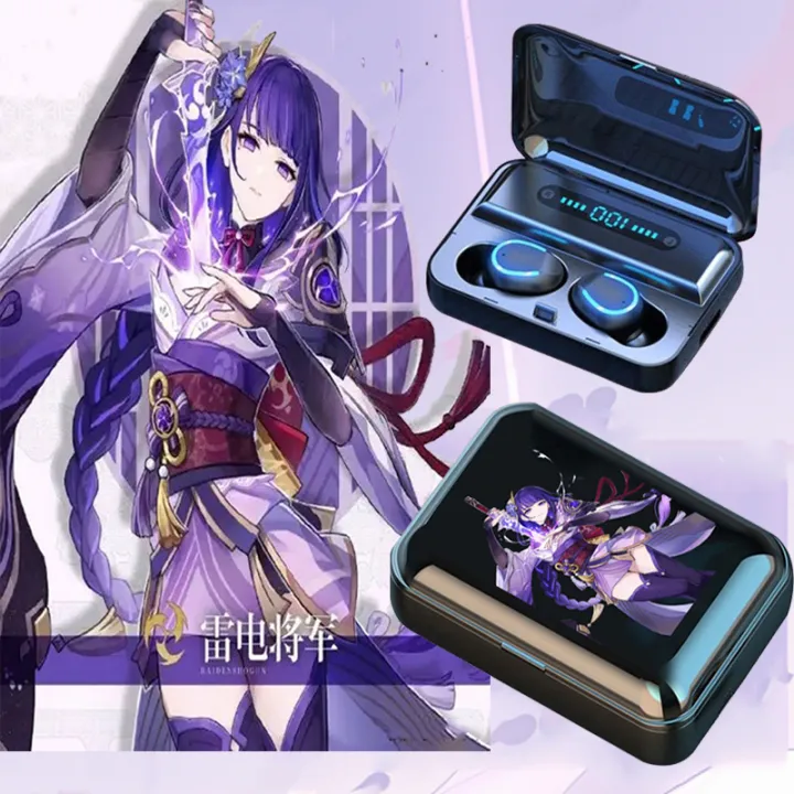 Anime Peripheral Earphone Wireless Bluetooth 5.0 Earbuds Genshin Impact ...